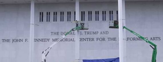 ‘This Is a Desecration!’ DC Residents Rage After Trump Slaps His Name ...